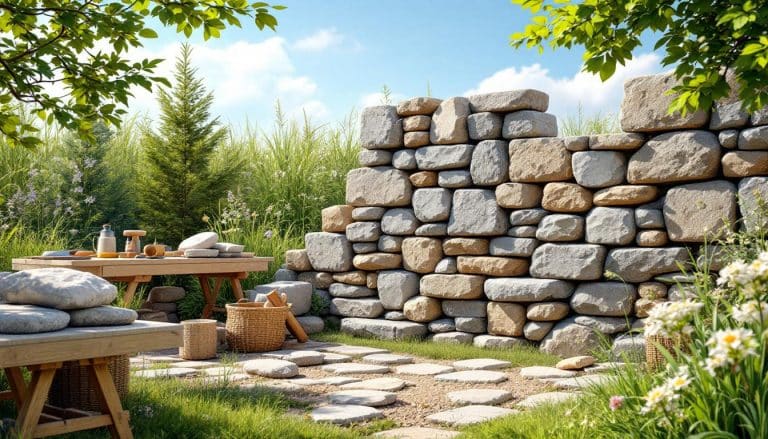Construire un muret en pierre : astuces et guide pour réussir